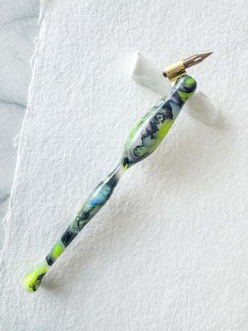 Handmade Calligraphy Pens Ready to Ship from Kestrel Montes – INKMETHIS