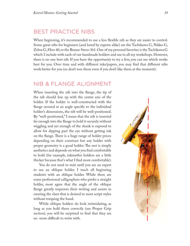 Learn Modern Pointed Pen Calligraphy with Kestrel Montes of inkmethis ...